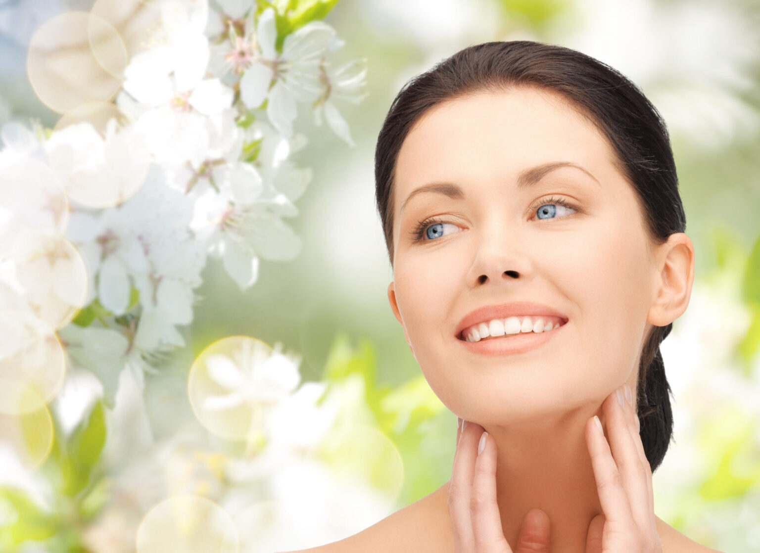 Facial Lymphatic Drainage - Vibrant Blue Oils